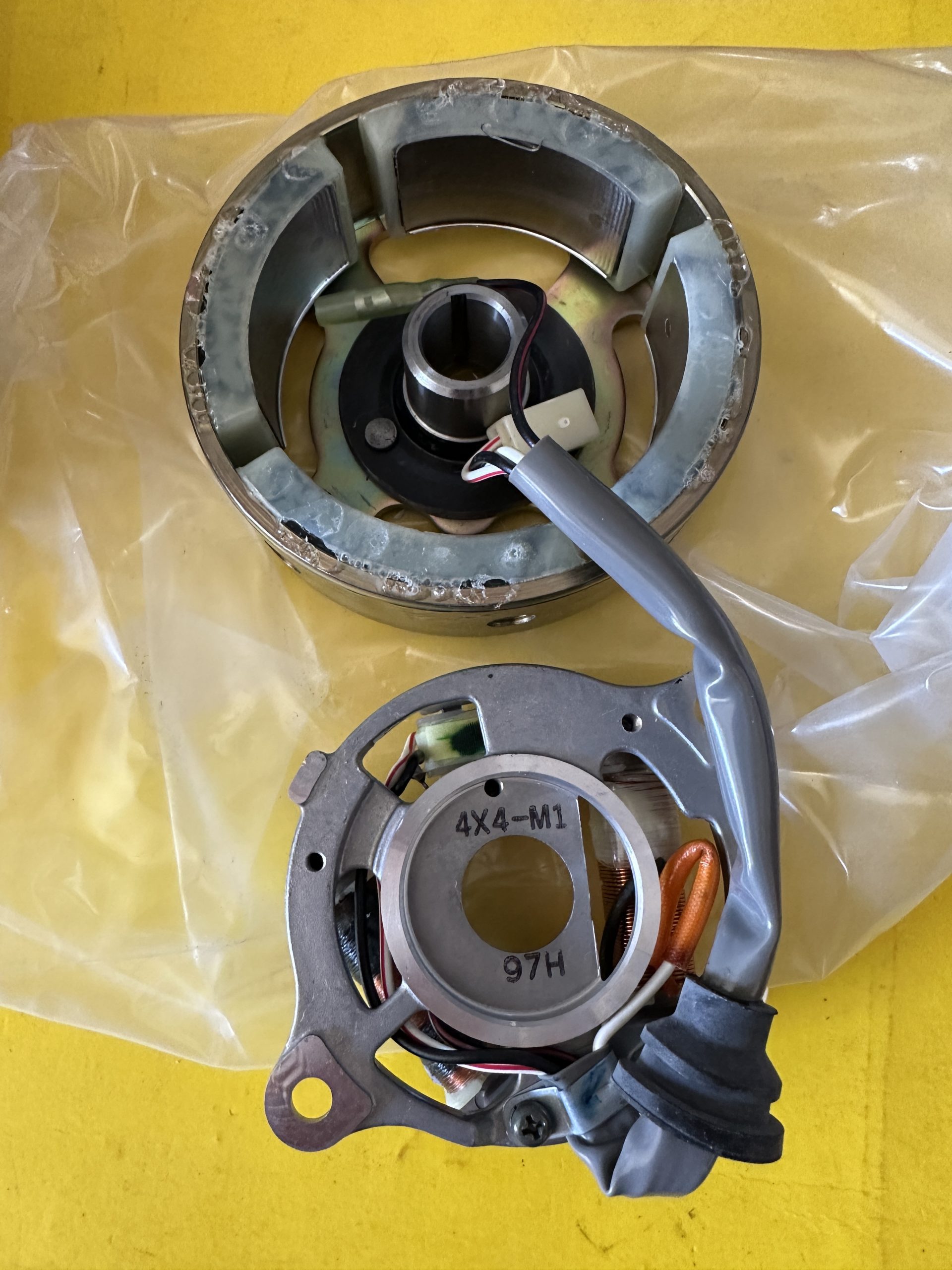 yamaha , cdi magneto assembly , 4×4-85500-m0 , bul11 | Vintage Dirt and ...